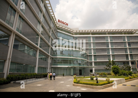 The entrance to the RBEI office, the new name of the company formerly ...