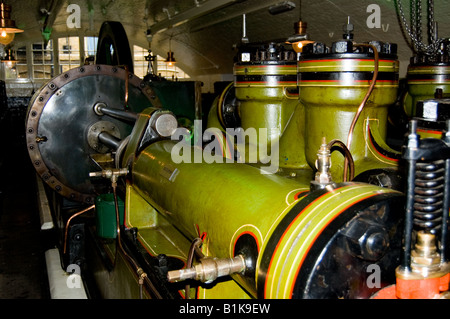 Tower Bridge engine room pump in London UK Stock Photo - Alamy