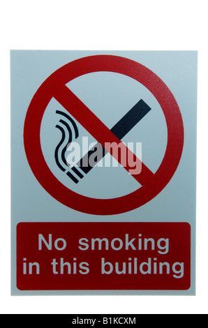 No smoking sign at public building entrance in daylight Stock Photo - Alamy