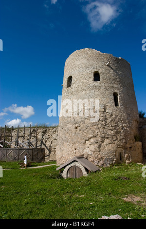 Izborsk fortress. District of Pskov Oblast, Russia Stock Photo - Alamy