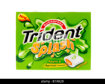 Apple and Apricot Chewing Gum Stock Photo - Alamy