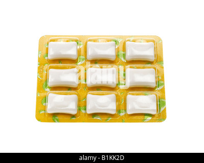 Apple and Apricot Chewing Gum Stock Photo - Alamy