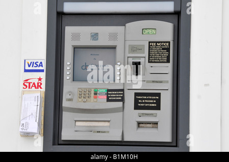 Bank ATM fast cash withdrawl machine system Stock Photo - Alamy