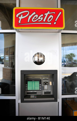Bank ATM fast cash withdrawl machine system Stock Photo - Alamy