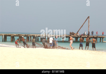 Harbour Santa Maria Cape Verde Africa Stock Photo - Alamy