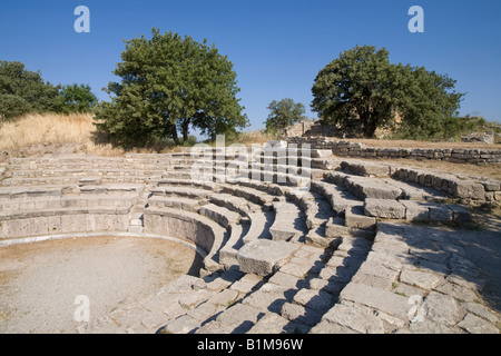 The Odeon at Troy on the Aegean Coast of Turkey Stock Photo - Alamy