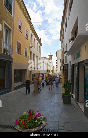 Mao / Mahon Capital of Menorca Minorca Stock Photo - Alamy