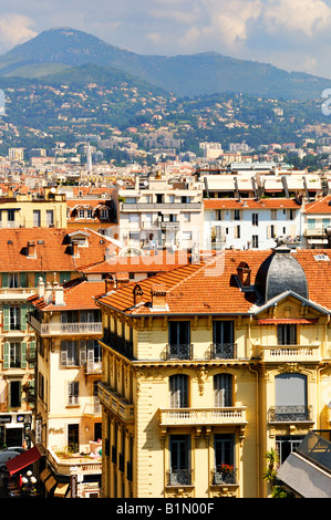 Vacations and Travel A view of Nice France FOR EDITORIAL USE ONLY Stock ...