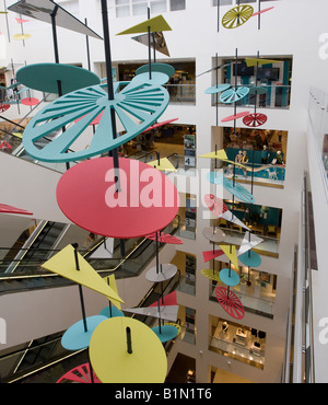 Inside John Lewis department store lighting department Stock Photo - Alamy
