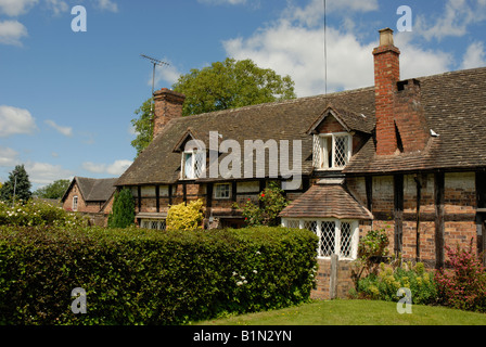 Jacobean cottage, Bromfield, Shropshire Stock Photo - Alamy
