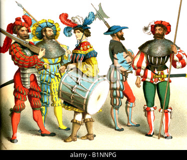 German Military Drummer Stock Photo - Alamy