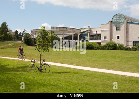 The Pool In The Park in Woking Park, Woking, Surrey, southeast England ...