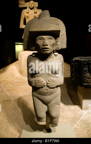 Sculptures female deities Huaxtec AD 900 1450 Spanish Mexico Gulf Coast ...