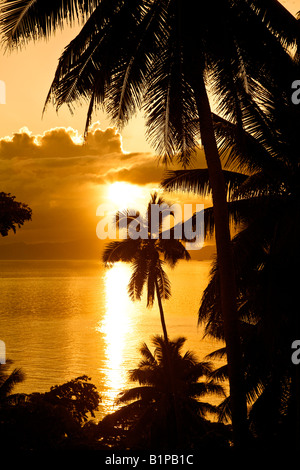 Sunset Taveuni Estates Taveuni Fiji Stock Photo - Alamy