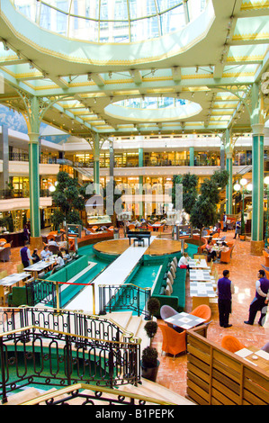 The interior First Residence shopping mall at the Four Seasons Nile ...