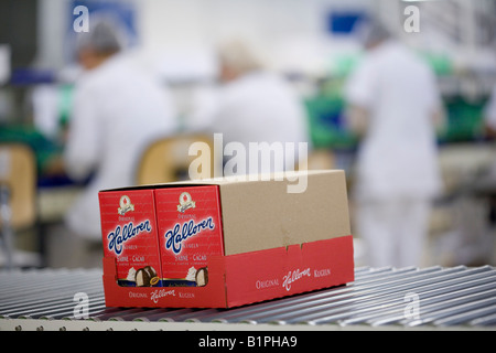 Halloren Schokoladenfabrik AG Halloren Chocolate Factory production of ...