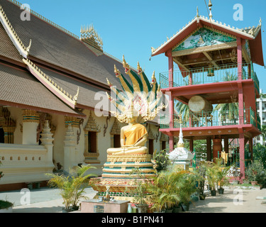 Buddha Shrine at Vat Chan Temple Stock Photo - Alamy