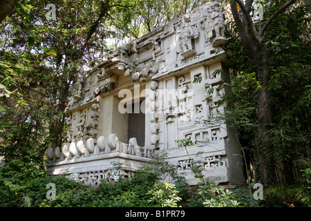 A Reconstruction of the Mayan Ruin, Edificio De Hochob, Campeche State ...