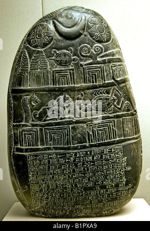 1125 1100 BC Kudurru stone document boundary stones to vassals Kassites ...