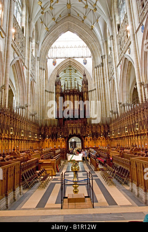Inside York Minster Stock Photo - Alamy