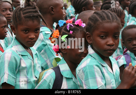 girls at school, in Suriname Stock Photo - Alamy