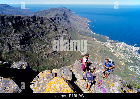 Tourist climbs to the look out at top of Temagami Fire Tower. The ...