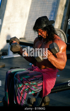 Bodybuilders, Muscle Beach, Venice Beach, Venice, Los Angeles ...