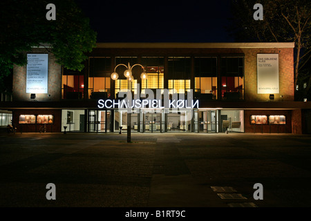 Schauspiel Koeln, Cologne Theatre, Offenbachplatz, Offenbach Square ...