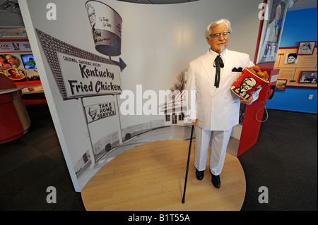 Likeness of Colonel Harland David Saunders sanders founder of KFC ...