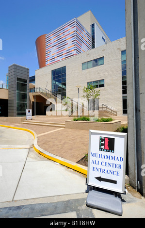 USA Kentucky KY Louisville The Muhammad Ali Center a cultural museum of ...