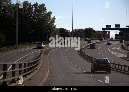 A57 (M) The Mancunian Way, motorway, Manchester, UK Stock Photo - Alamy