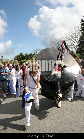 May day Padstow Traditional festival celebrating summer time Stock ...