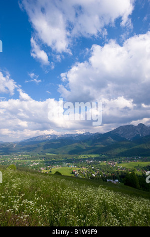 Zakopane and High Tatras Podhale region Poland Stock Photo - Alamy