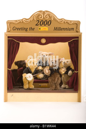 steiff teddy bears playing musical instruments in a band Stock Photo ...