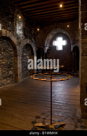 Interior of the Gravensteen medieval castle in the old town of the city ...