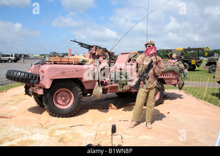 S.A.S. 'pink panther' Land rover Stock Photo - Alamy