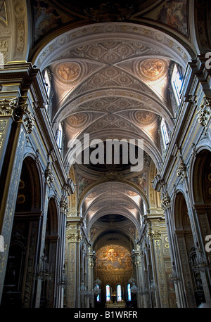 Interior of the Cathedral in Ferrara Italy Stock Photo - Alamy
