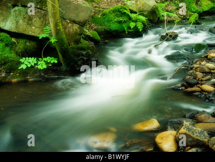 Goit Stock Falls, Harden, Bradford, West Yorkshire, England, UK Stock ...