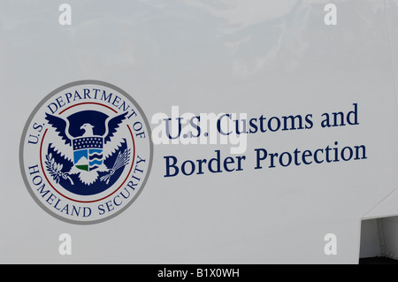 US Customs and Border Protection Vehicle insignia Stock Photo: 18396532 ...