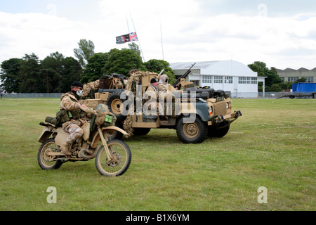 SAS vehicles in action Stock Photo - Alamy