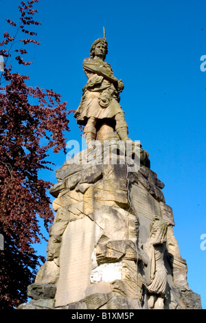The Black Watch Monument in Aberfeldy, Scotland, commemorates the ...