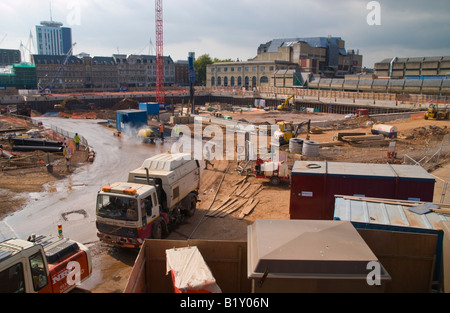 Construction work underway at the St Davids 2 redevelopment project in ...