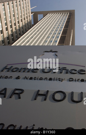 The Home Office UK Visas & Immigration Office at Lunar House in Croydon ...