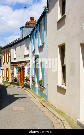 Street Scene at Cawsand Cornwall UK Stock Photo - Alamy