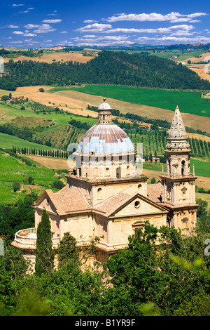 San Biagio church Tuscany Stock Photo - Alamy