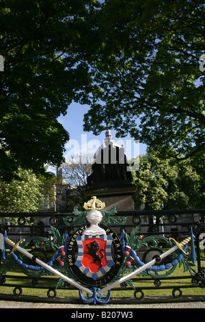 City of Aberdeen, Scotland. The Pro Libertate Patriae coat of arms on ...