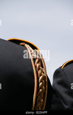 detail of vigile urbano officer's uniform in italy Stock Photo - Alamy