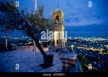 Platform Lycabetus Hill Athens Greece Stock Photo - Alamy