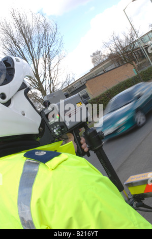 Mobile Police Speed Camera Unit operating in Sheffield South Yorkshire ...