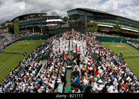 Millennium building at the All England Lawn Tennis Club Wimbledon ...